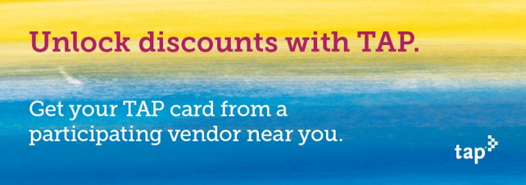 Still paying with cash? Switch to a TAP card