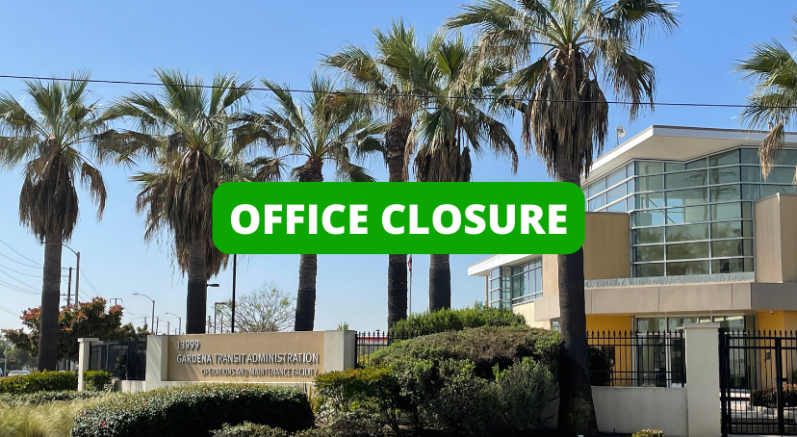 Office Closed On July 4th