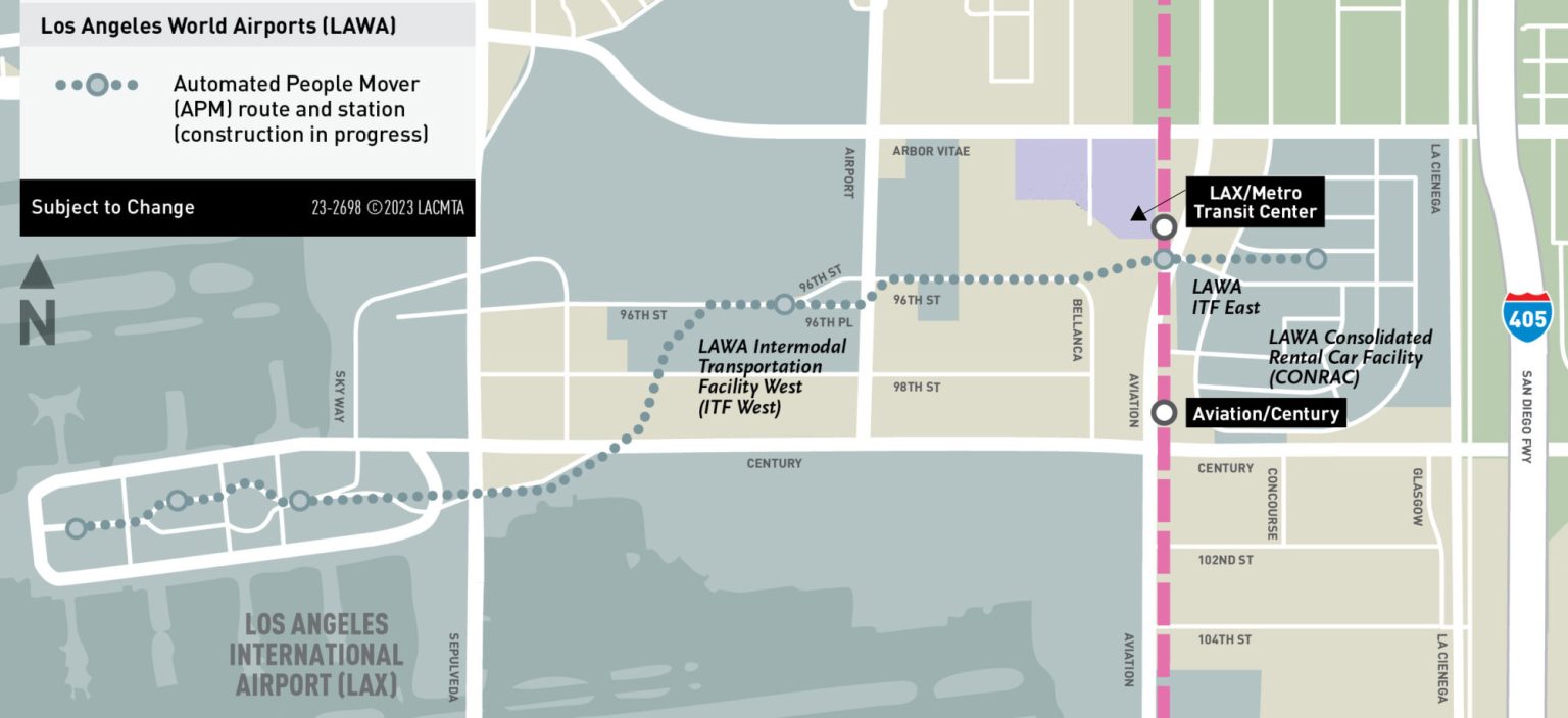 LAX Just Got Closer | Ride Line 5 to the New LAX/Metro Transit Center!
